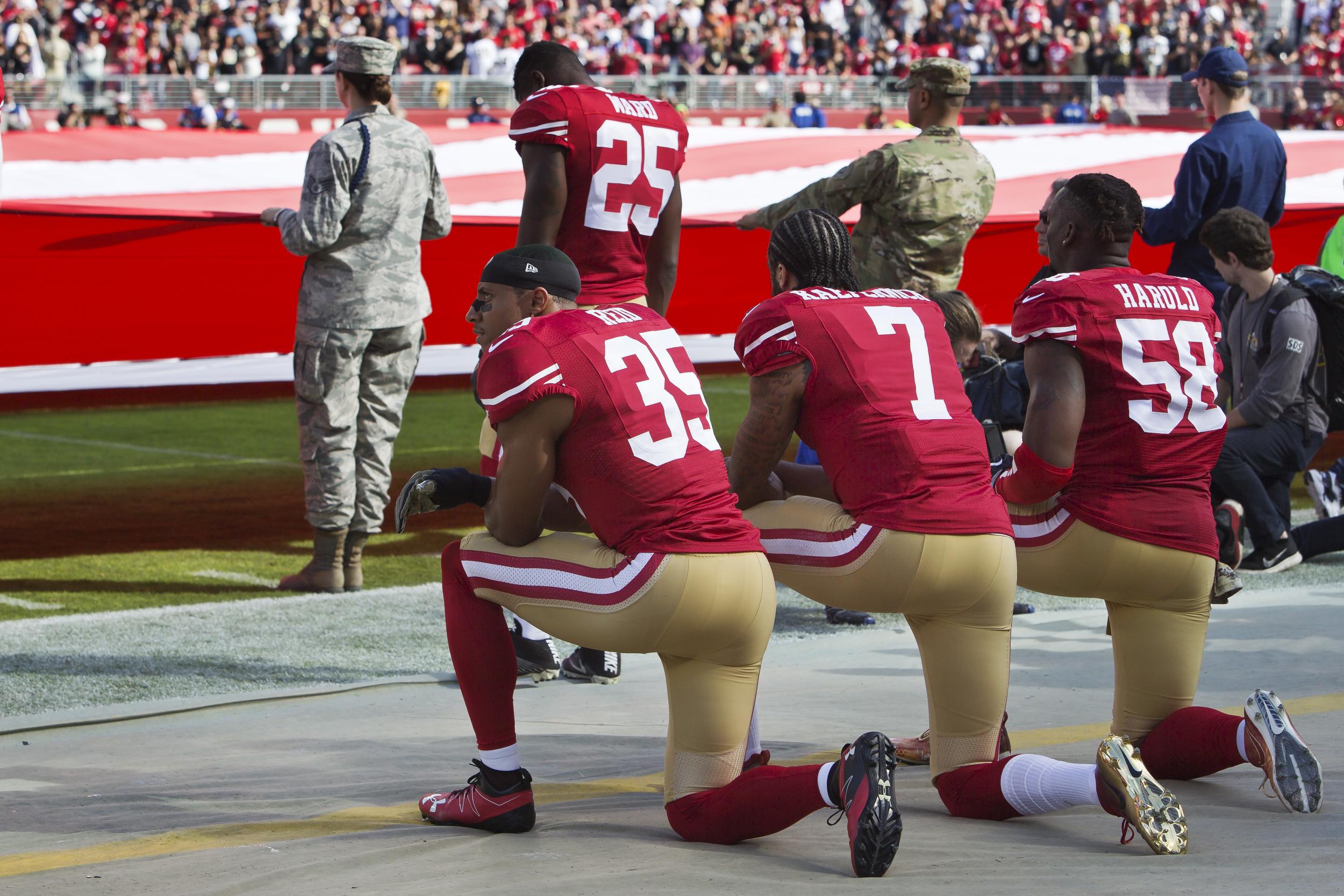 Football woke; pink cleats; end zone celebration; free agency